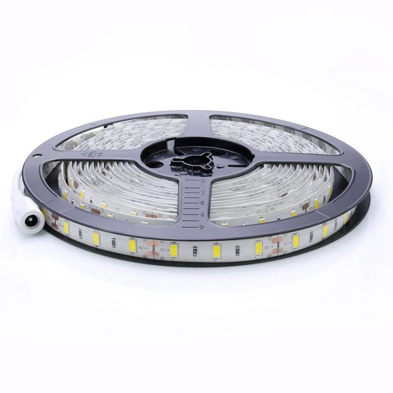 Super Bright Flexible 5M 14.4W/Meter SMD 5630 300 Leds IP65 Waterproof ...