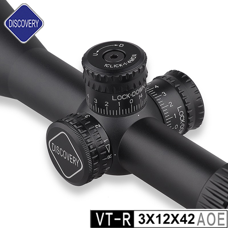 ORIGINAL Discovery กล้องติดปืนยาว VT-R 4-16x42 AOE VT-R 3-12x42 AOE ...