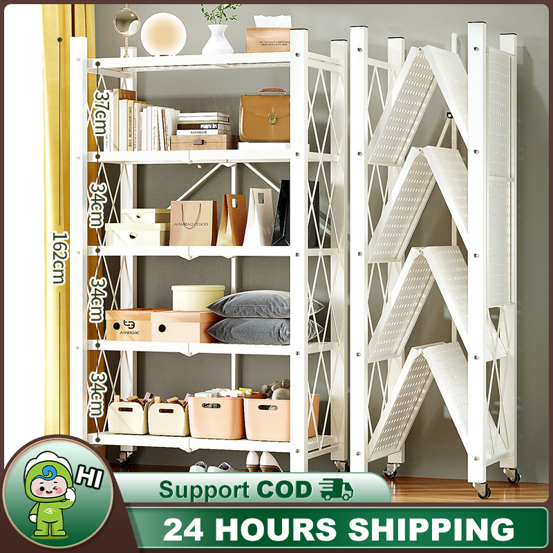 HI ชั้นวางของ ชั้นเหล็ก ชั้นวางของ ครัว(3ชั้น 4ชั้น 5ชั้น) ชั้นวางของ ...