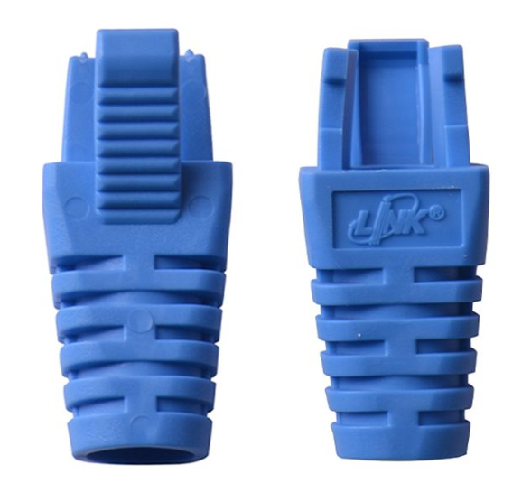 สายเคเบิล US-6514 LINK CAT5 Plug Boots Blue (10/Pack) รับส - ช้อปปิ้ง ...