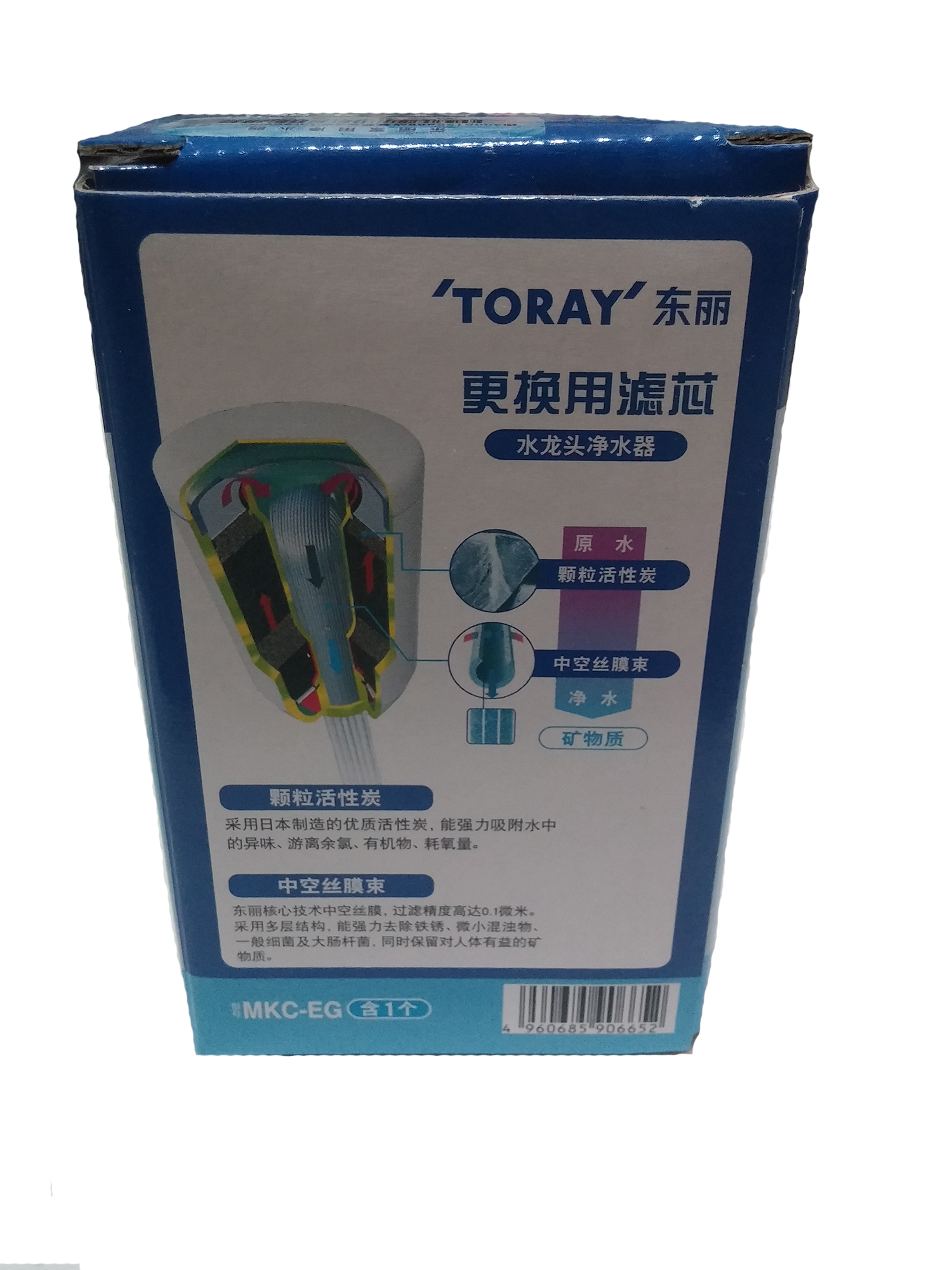 TORAY ไส้กรองน้ำดื่ม100% จากประเทศญี่ปุ่น รุ่น MK2 กรองได้ 1,500 ลิตร ...