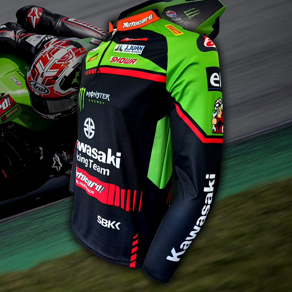 Racing Team Jacket Kawasaki Jonathan Rea WSBK 2021