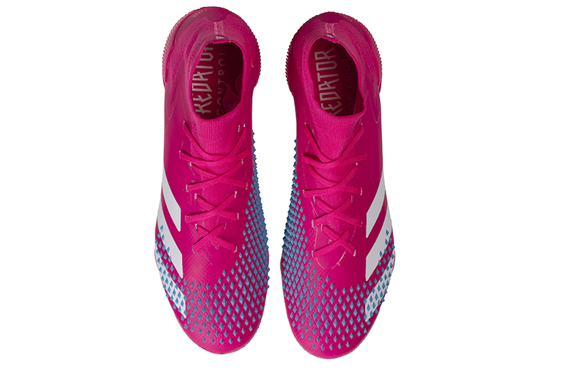 100 genuineAdidas Football Shoes-Adidas Predator Mutator 20.1 FG pink ...