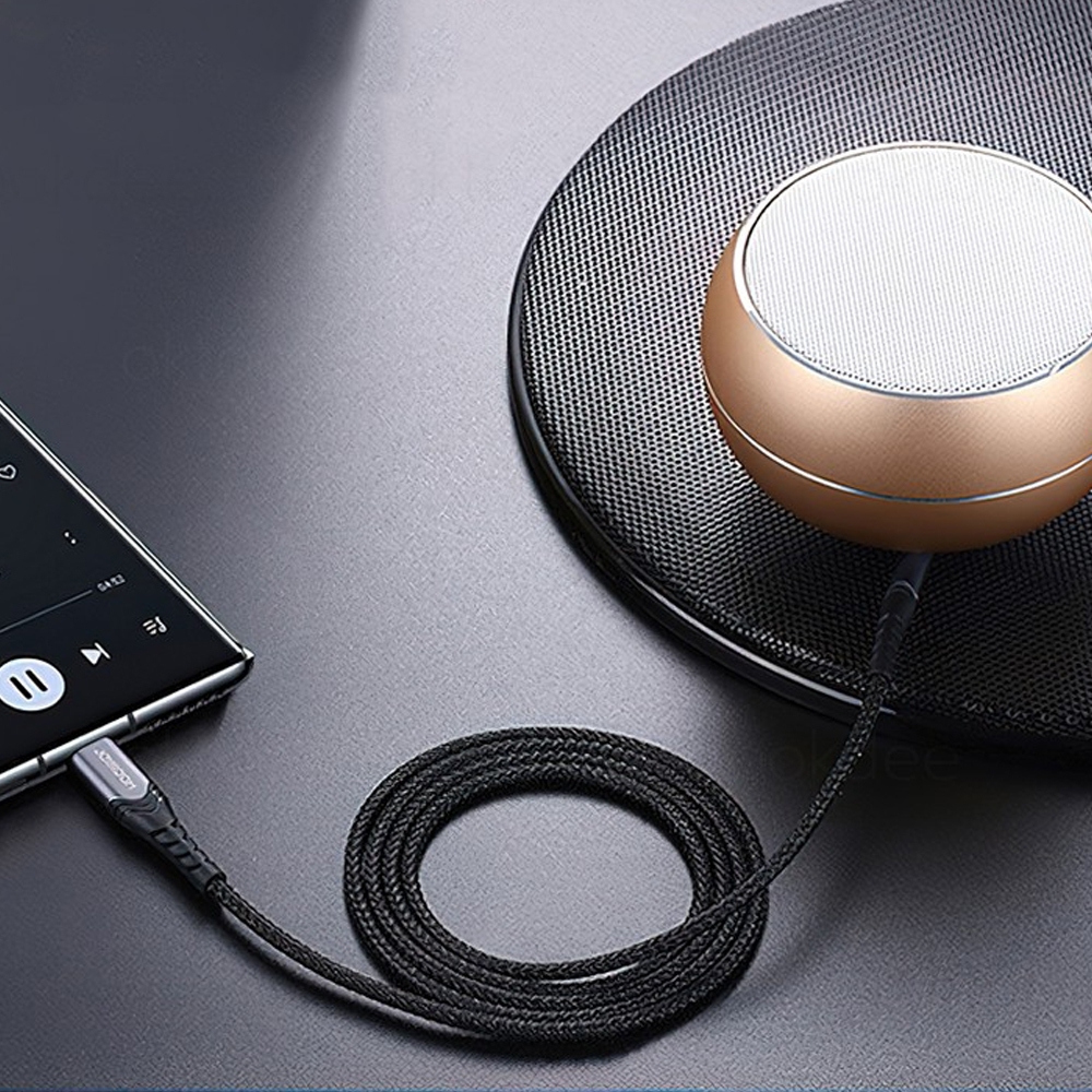 Telecorsa สาย AUX Joyroom SY-A03 TYPE-C TO 3.5 มม. aux to type c รุ่น Joyroom-TypeC-to-3.5-AUX ...