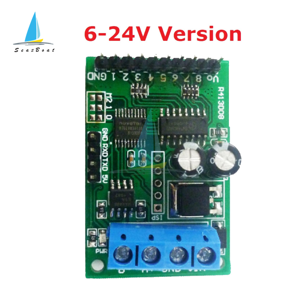 DC 5V 12V 24V 8ช่อง RS485 RS232 TTL Controller โมดูล Atmodbus RTU ...