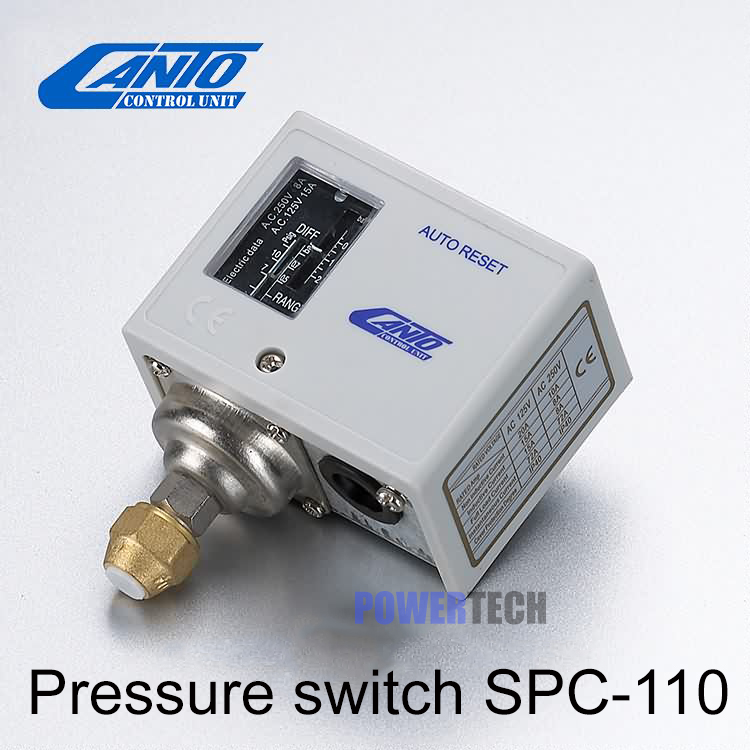 Canto SPC-110 เพรสเซอร์ สวิตซ์ ความดัน สวิทช์ควบคุม ความดันปั๊มน้ำ Controller Pressure Switch ...