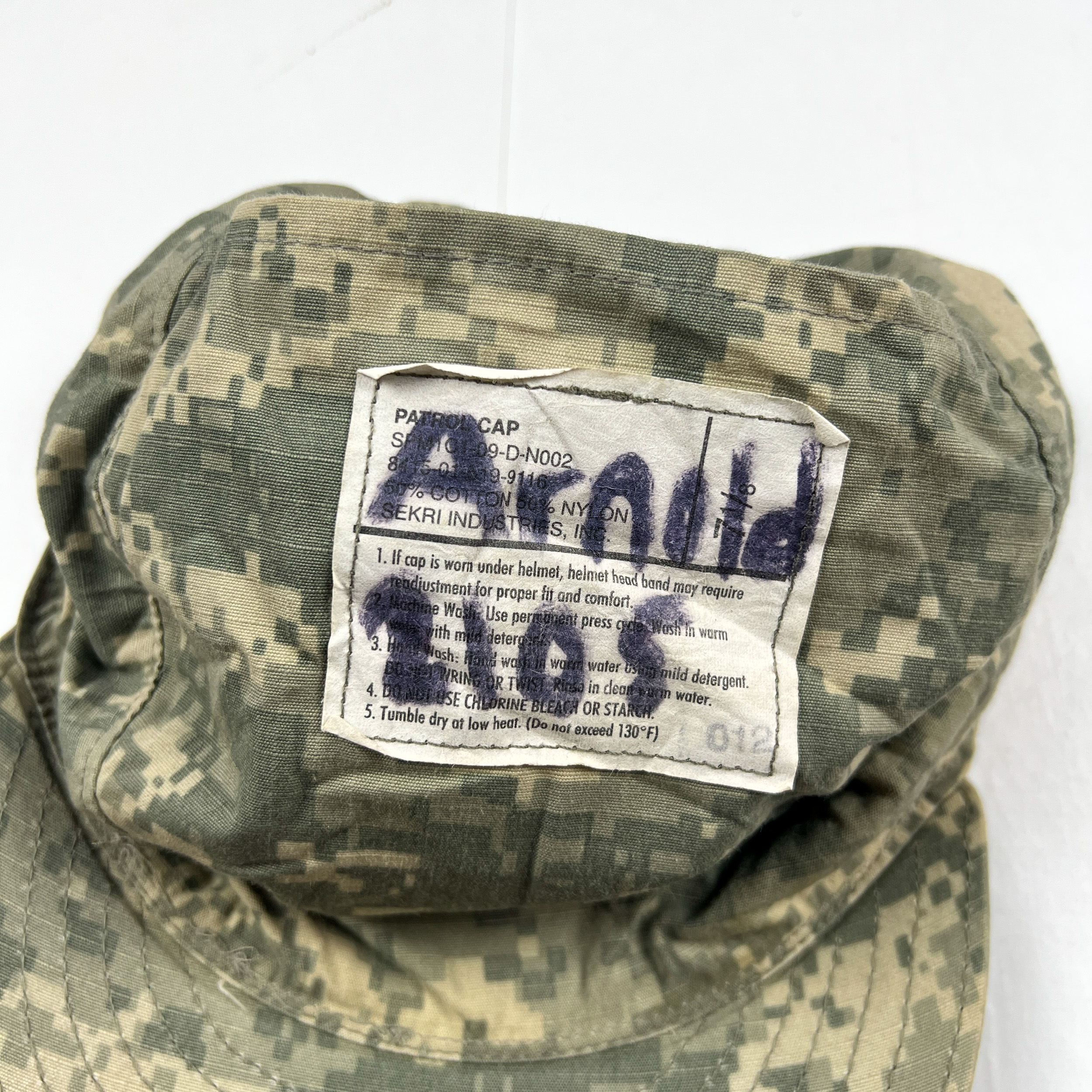 หมวกแก๊ป หมวกทหารUS Army Military ACU UCP Patrol Cap Hat Combat Genuine ...