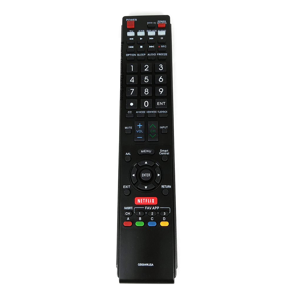BT-GB326 TV Remote Control for Sharp GB326WJSA Smart TV Bluetooth Voice ...