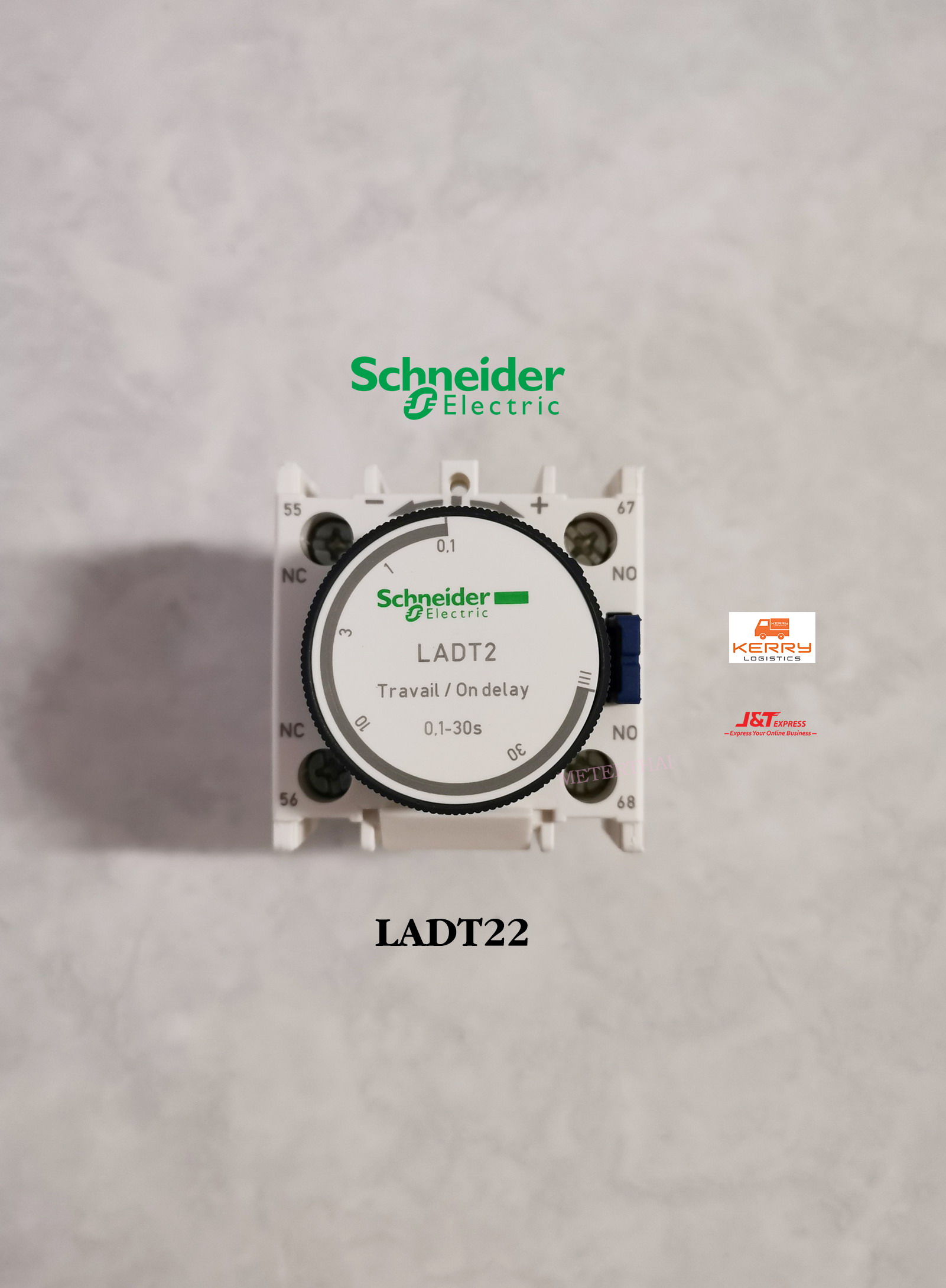 Schneider Electric รุ่น LADT2 Time delayed auxiliary contact block ...
