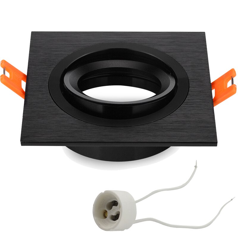 2pcs Round Recessed LED GU10 MR16 Ceiling Ceiling Spot Light Frame ...