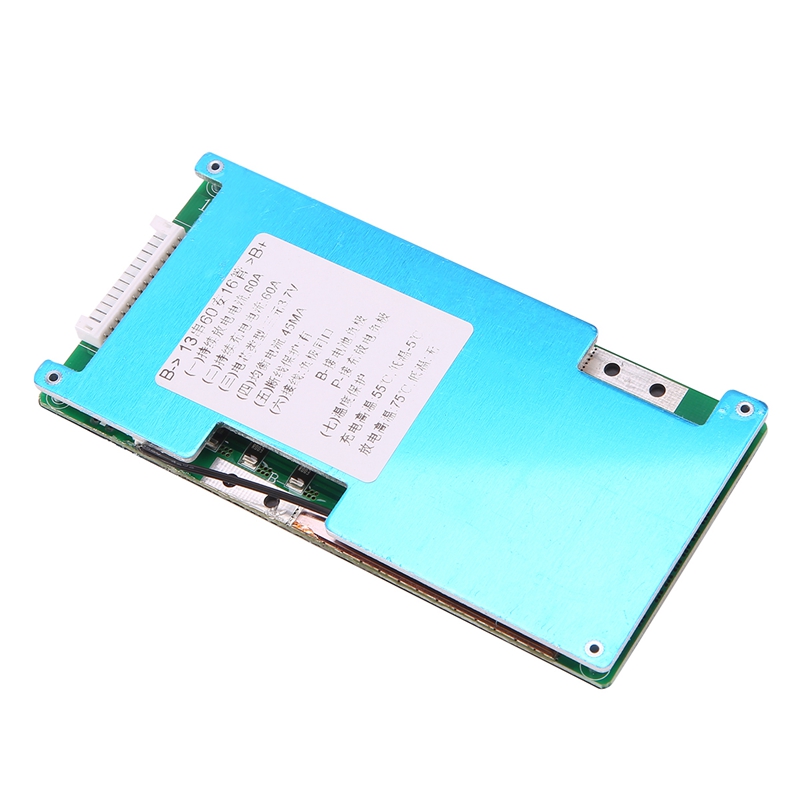 BMS 13S 48V Lithium 18650 Battery Packs Charge Board Balanced Equalizer ...