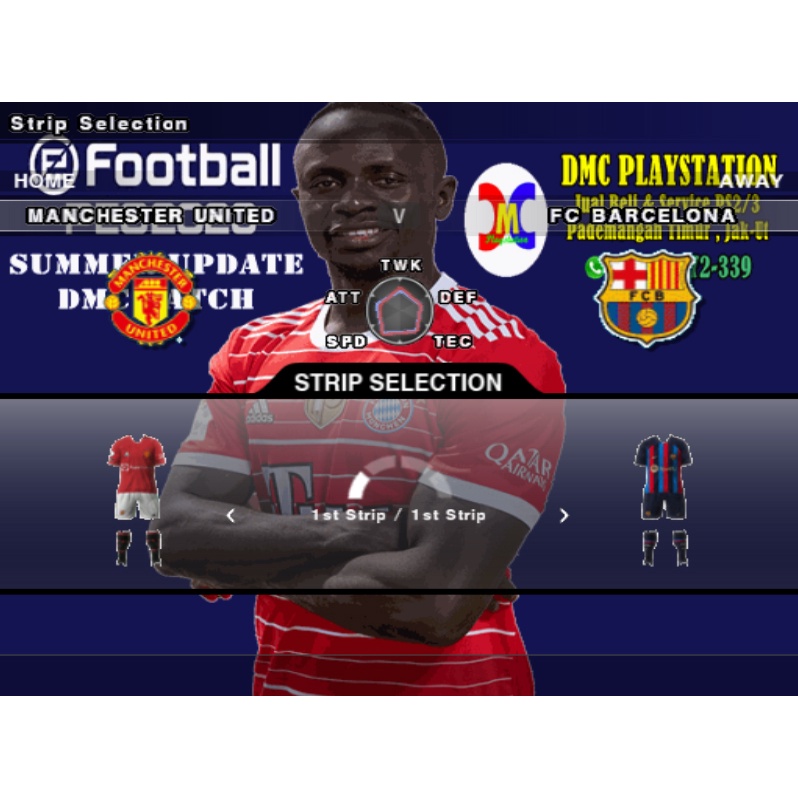 แผ่นเกมส์ Efootball Pes 2023 V 3 ฮาแลนด์นูเญซเลวานดอฟสกี้แอนโทนี่คาเซมิ
