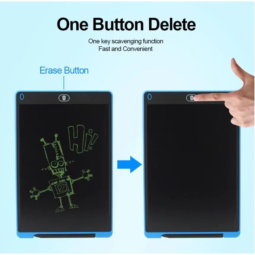 LA 8.5 นิ้ว 12 นิ้ว LCD Ewriter Pad กระดานเขียนแท็บเล็ต Drawing แผ่น ...