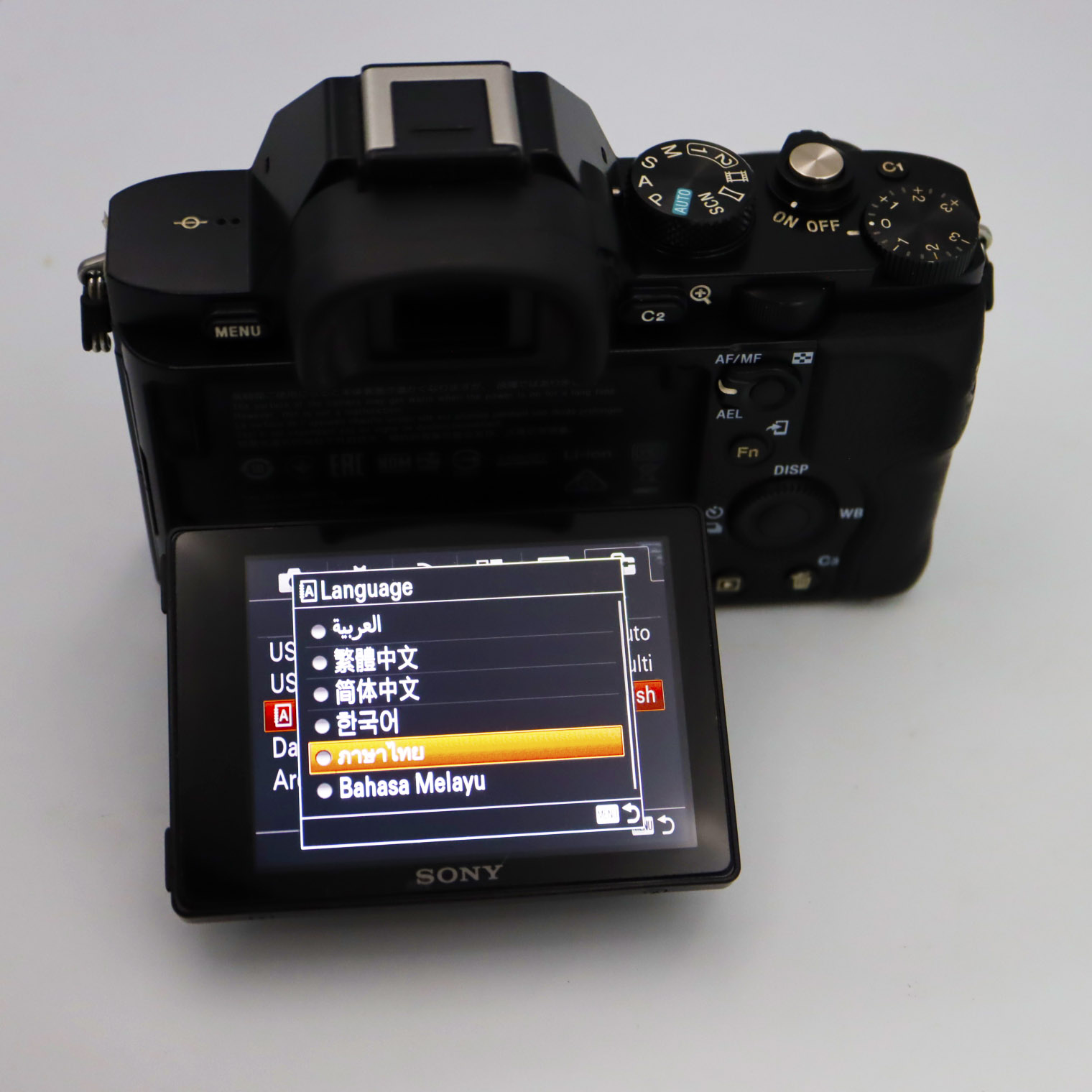 Sony A7R 36.4MP WiFi NFC Full-Frame Mirrorless Digital Camera Black ...