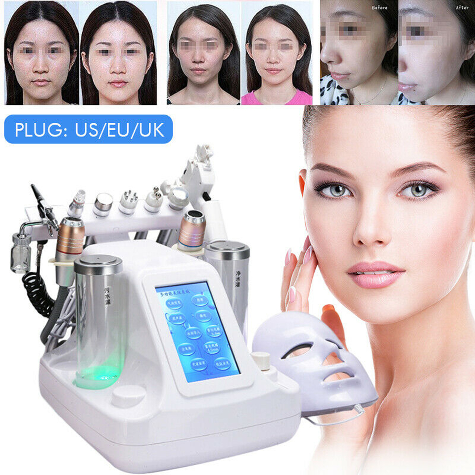 11 in 1 Hydra Dermabrasion RF Bio-lifting Spa Facial Machine Water ...