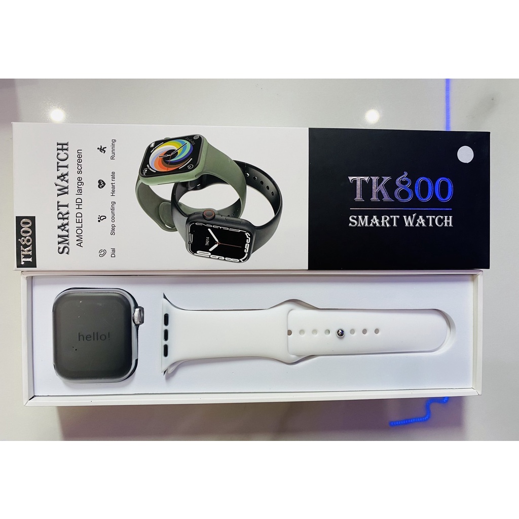 smart watch TK800 เต็มจอเปลี่ยนรูปได้ โทรได้ เปลี่ยนสายได้ Ver.New ...