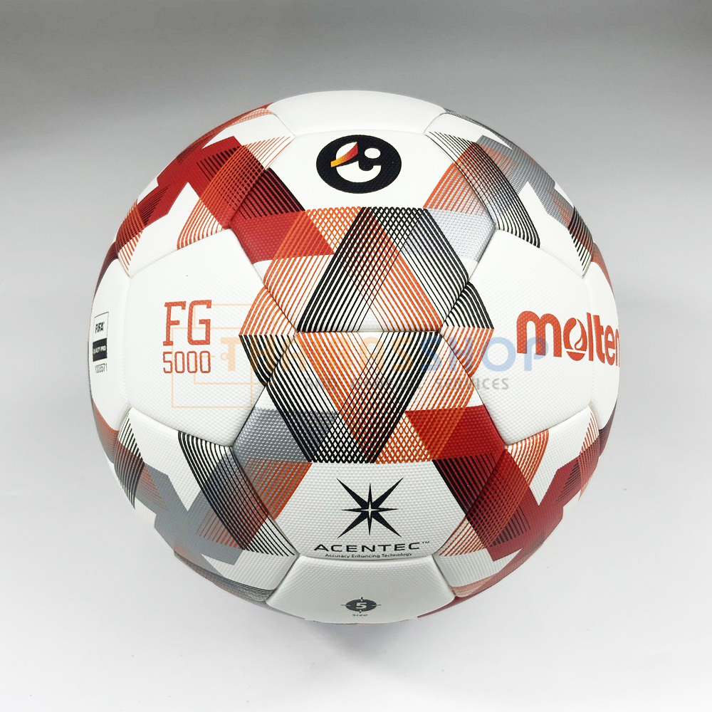 (ของแท้ 100%) ฟุตบอล ลูกบอล Molten รุ่น FG5000/F5A5000 ลูกฟุตบอลหนัง ...