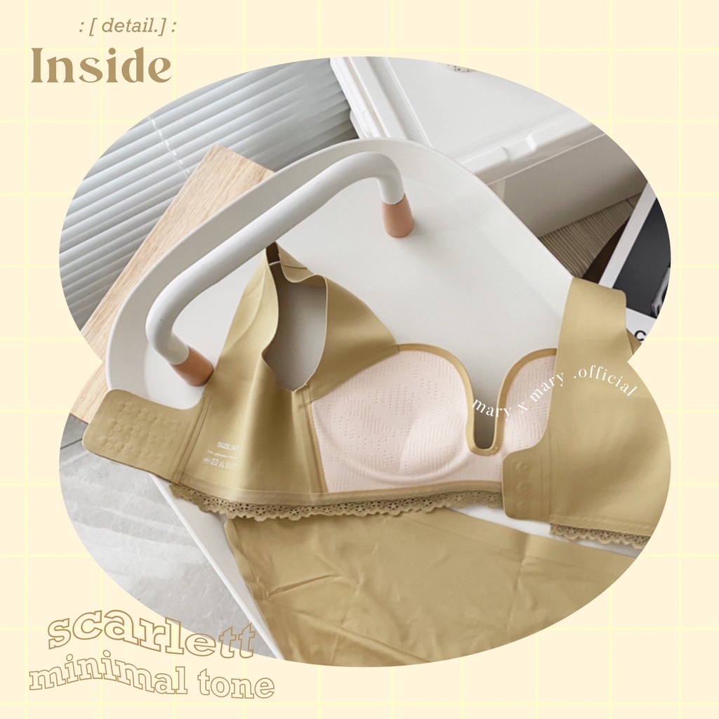 ชุดชั้นใน MARYXMARY ???? SCARLETT - minimal tone (BRA.) & (PANTY ...