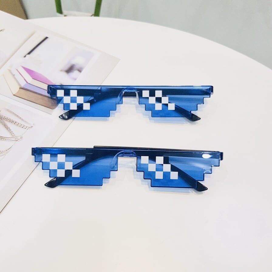 Thuglife Sunglasses Thug Life Shades Funny Mosaic Sunglasses Cool