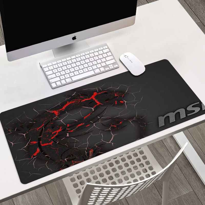 90x40 ซม. MSI Mousepad Boy ของขวัญเกมเม้าส์แผ่นพรมอุปกรณ์เกมคอมพิวเตอร์ ...