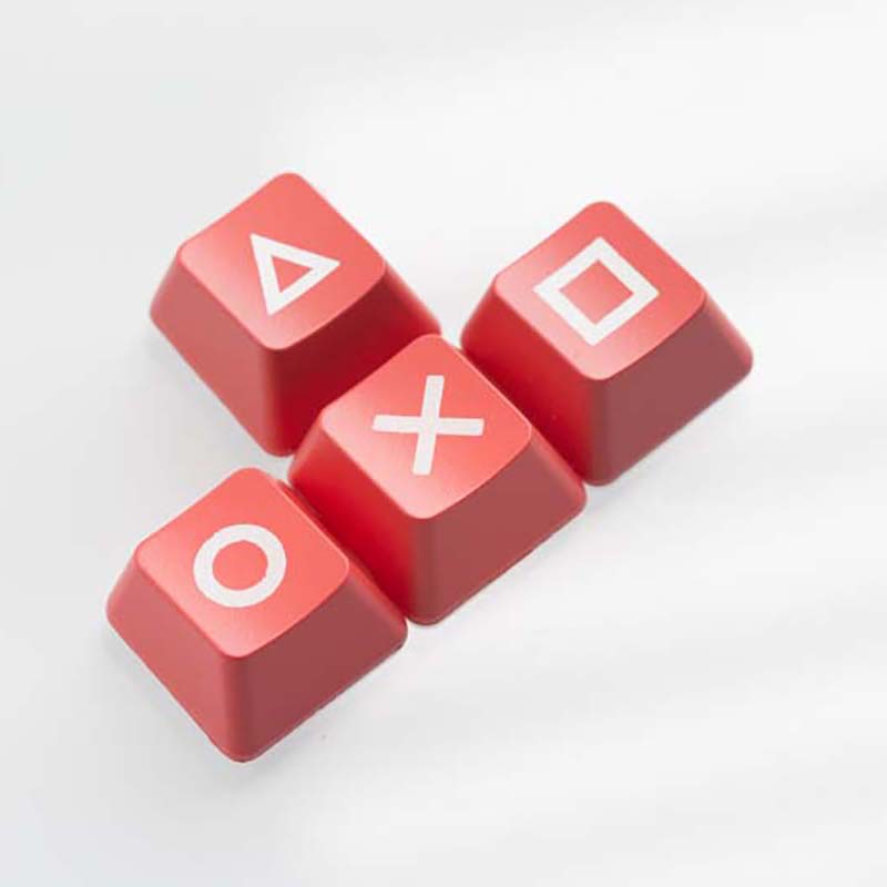 OEM Profile ABS Direction Arrows Keys Keycaps R1/R2/R3/R4 Backlight ...