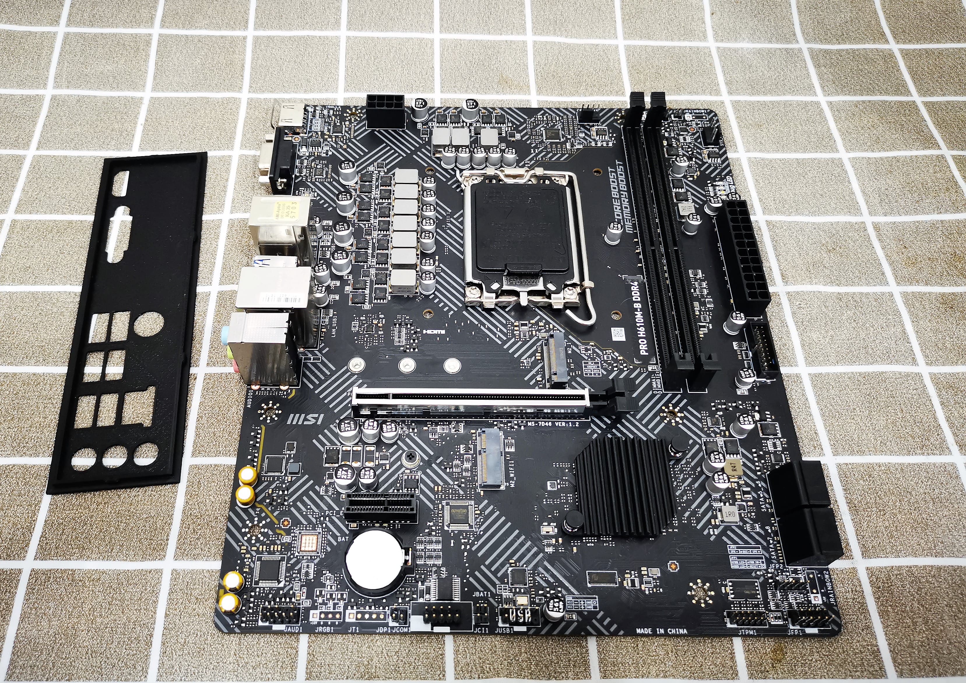 MSI Pro H610M B DDR4 สินค้ามือ2 สภาพดี - adopComputer - ThaiPick
