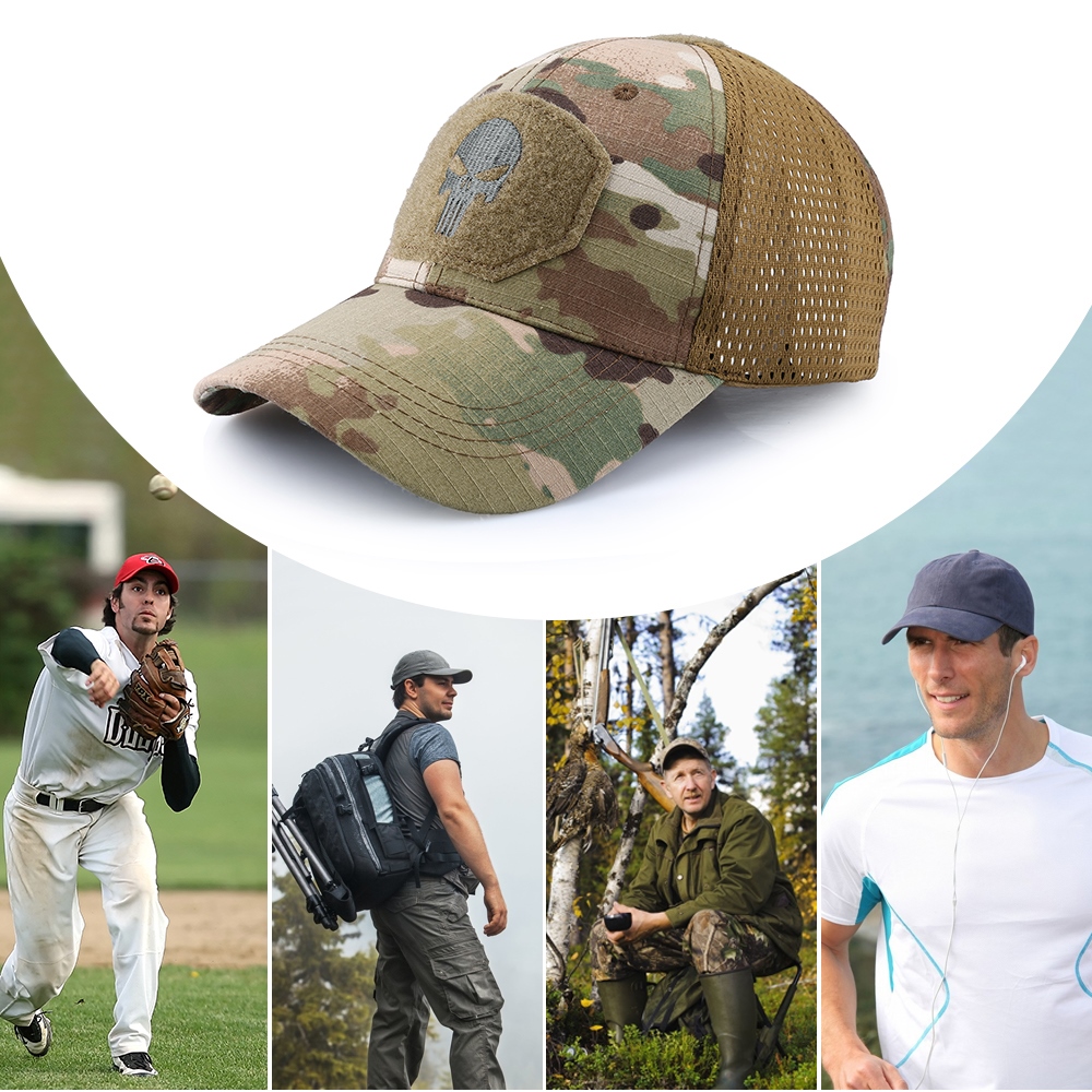 Military Baseball Caps Camouflage Tactical Army Combat Paintball ...