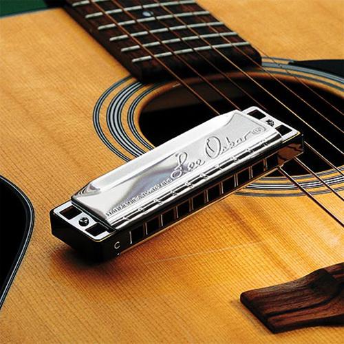 TOMBO® Harmonica ฮาร์โมนิก้า คีย์ C / 10 ช่อง 20 โทน รุ่น Lee Oskar ** Made in Japan ** - Rala ...