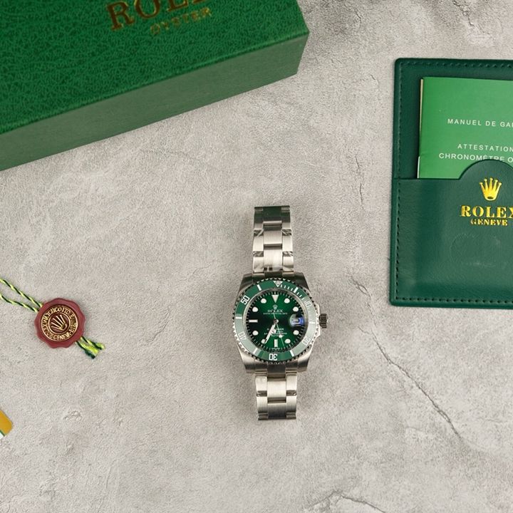 (ของแท้ 100) นาฬิกา ROLEX ˉ Submariner Type 2020 Greenwater Ghost Date ...