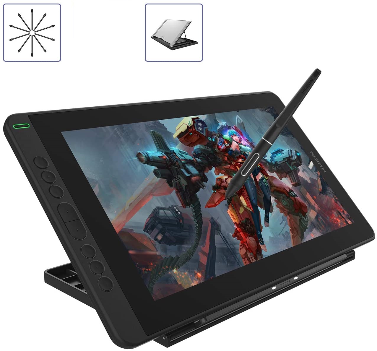HUION Kamvas 13 Android Support Graphics Drawing Tablet Monitor with ...