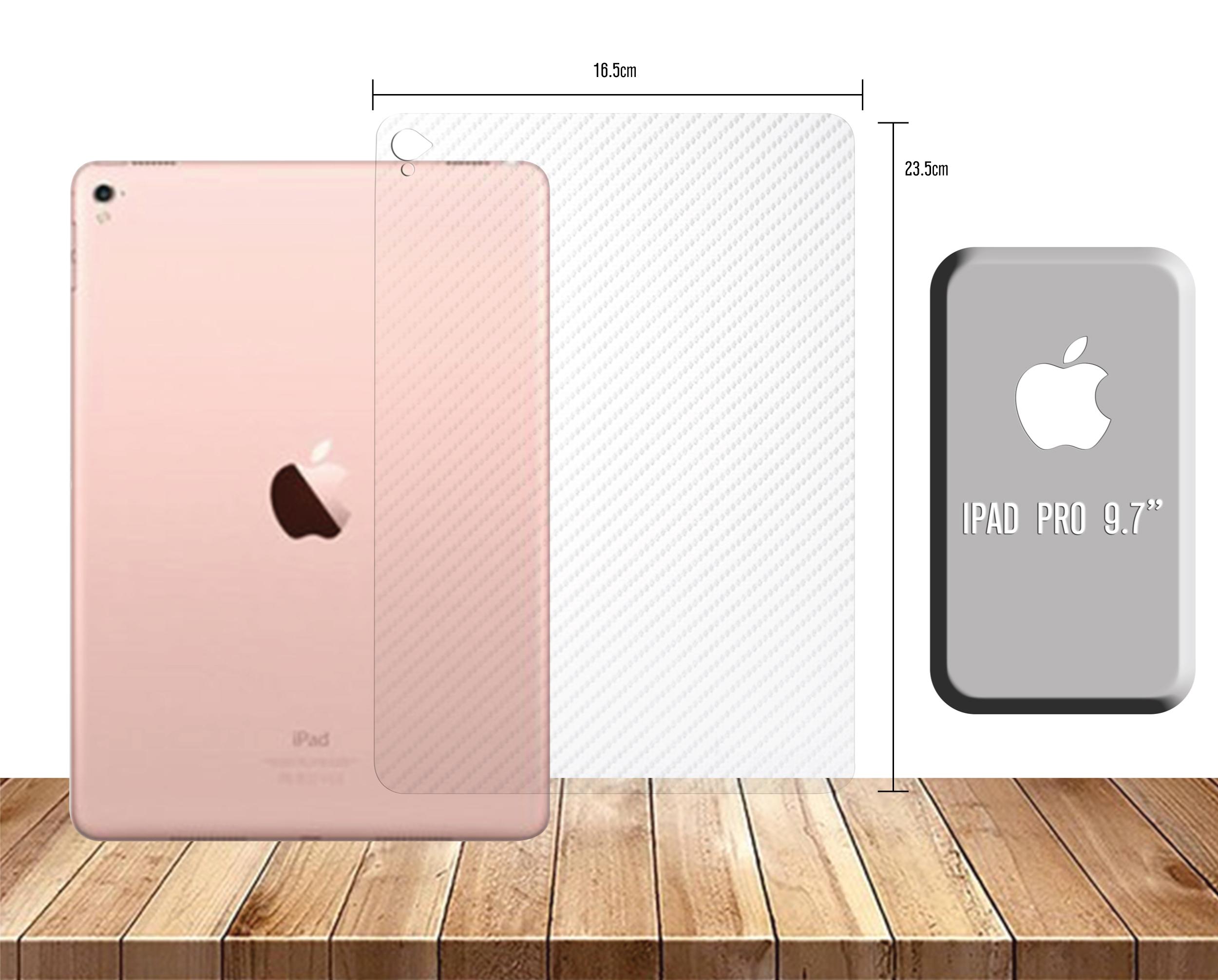 ฟิล์มกันรอย หลังเครื่อง ลายเคฟล่า ไอแพด โปร Use For iPad Pro Kevlar ...