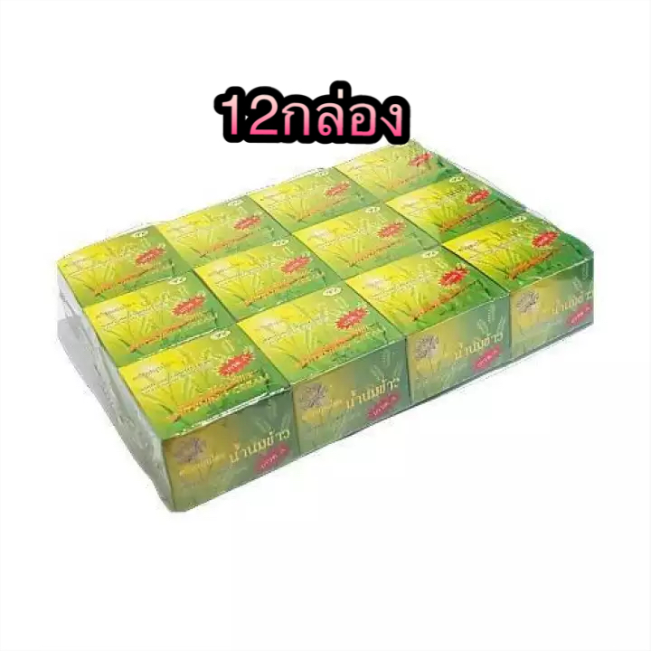 ครีมน้ำนมข้าวมายเวย์ Young Rice Milk My Way 12กล่อง (กล่องเขียว ...