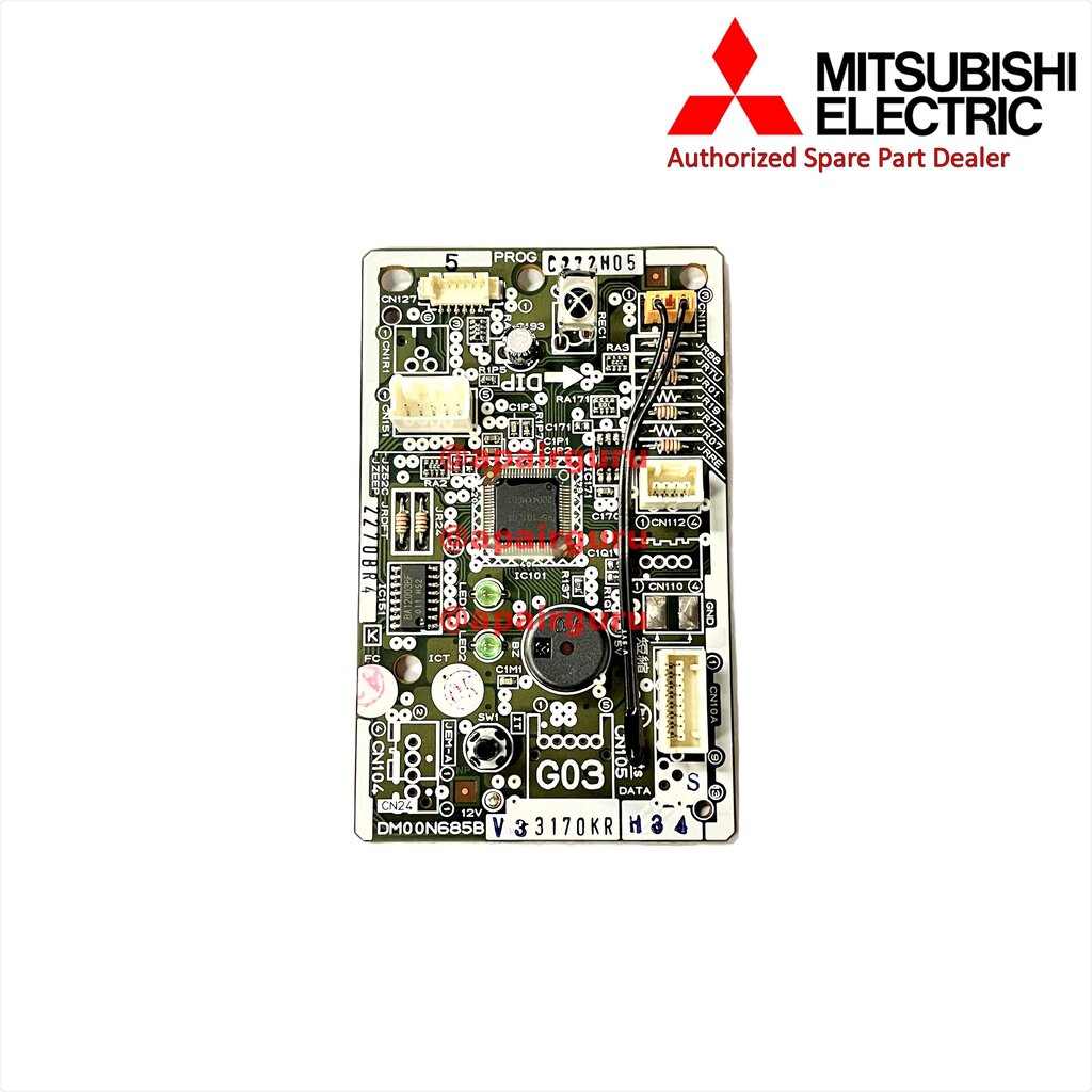 MITSUBISHI รหัส E2210A452 CONTROL P.C. BOARD แผงวงจร แผงรับสัญญาณรีโมท ...