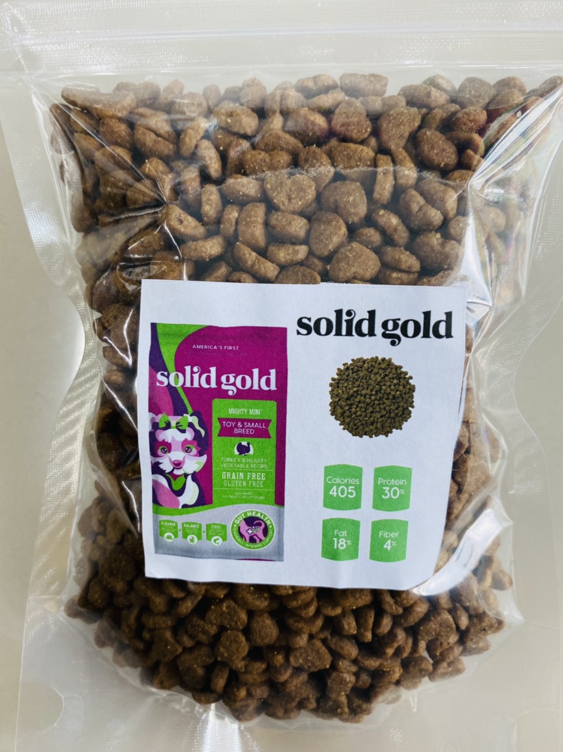 [ส่งฟรี] อาหารเม็ดสุนัขพันธุ์เล็ก และลูกสนัข Solid Gold Mighty Mini ...