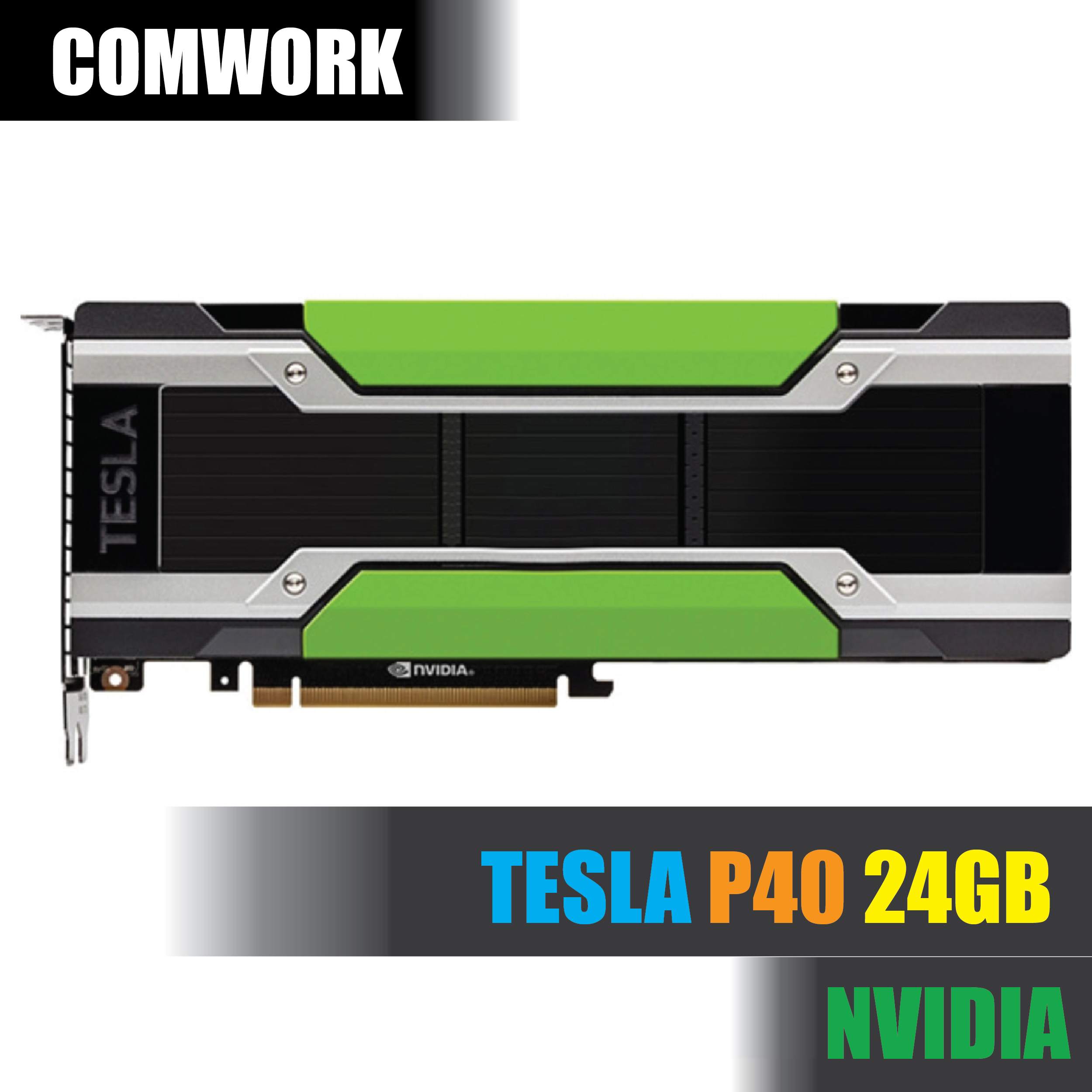 การ์ด NVIDIA TESLA P40 24GB SERVER ACCELERATOR GRAPHICS PROCESSING UNIT ...