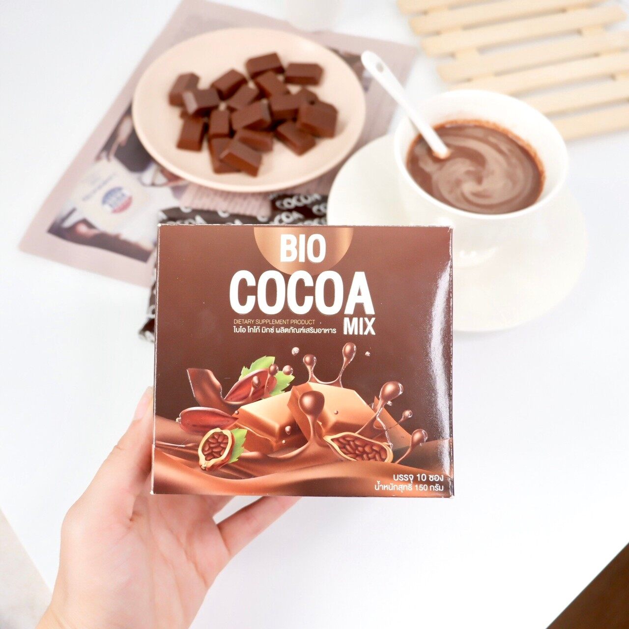 Bio Cocoa Mix ไบโอ โกโก้ มิกซ์ 1 กล่อง - ร้านพารวยขายส่ง - ThaiPick