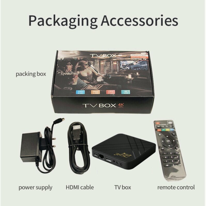กล่องทีวี กล่องแอนดรอยbox 2023 กล่องทีวีดิจิตอล android box D9 PRO(5G ...