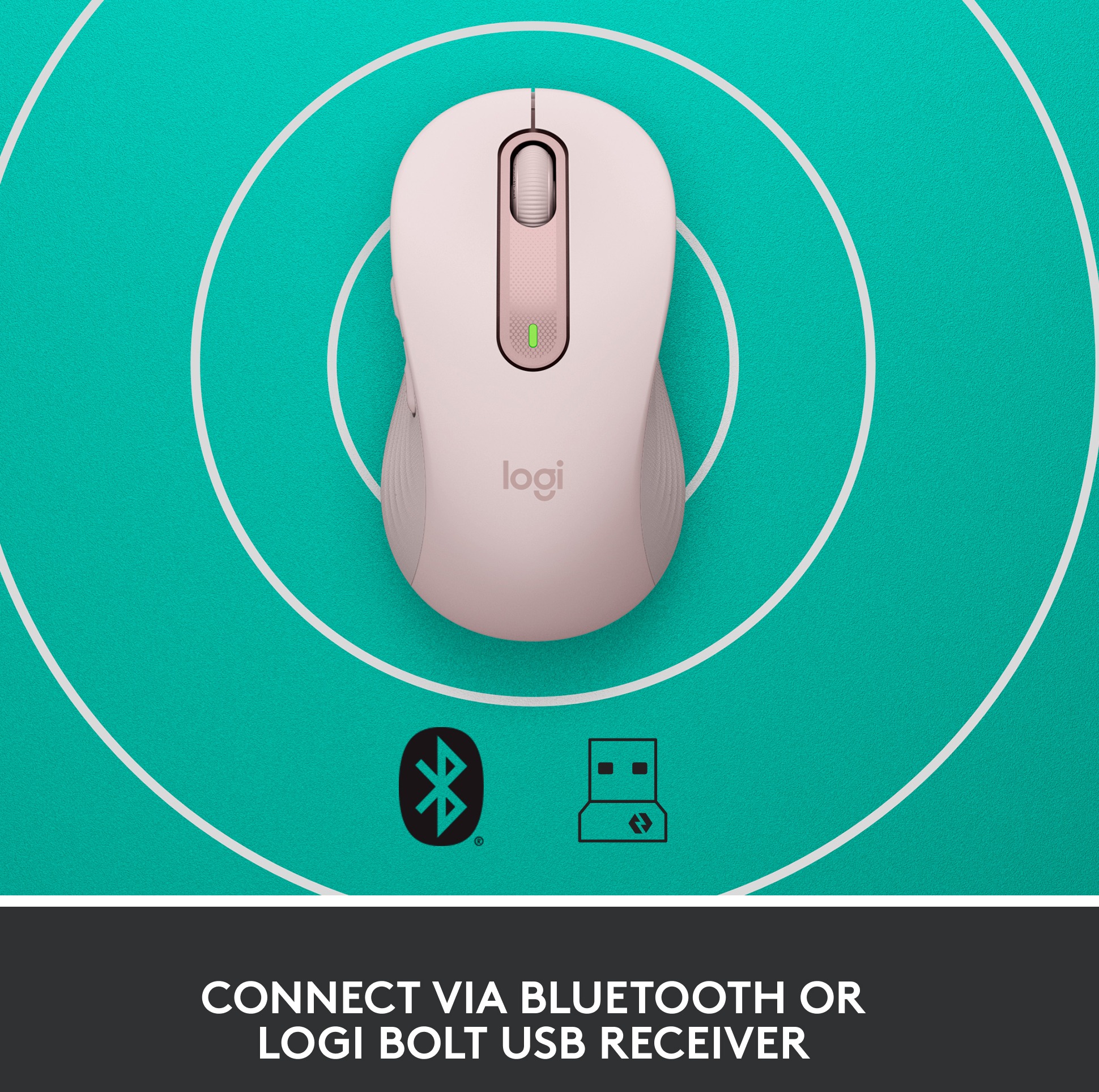 Logitech Signature M650 Wireless Mouse Bluetooth and USB - เมาส์ไร้สาย ...