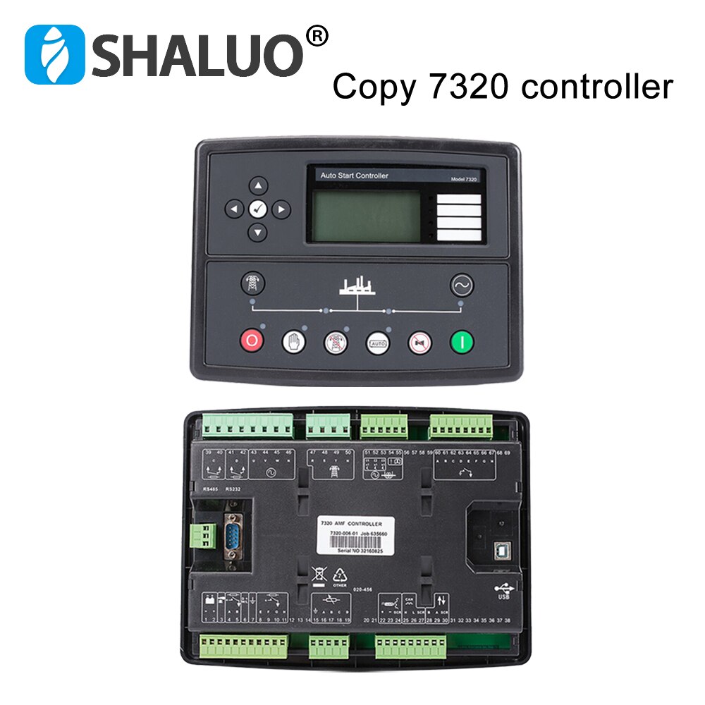 Compatible Deep Sea DSE7320 MKII diesel generator controller LCD ... Compatible Deep Sea DSE7320 MKII diesel generator controller LCD ...