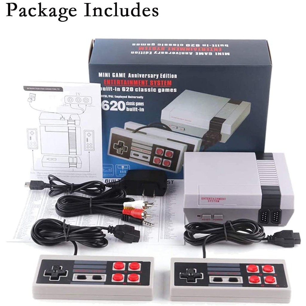 เครื่องเกมส์ ( รวมเกมส์ในเครื่อง 620 เกมส์ ) SUPER MINI เกมส์ตลับ ...