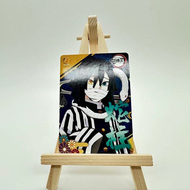 Anime Demon Slayer Nezuko Kanroji Mitsuri Kochou Shinobu Kanae Diy Swimsuit Collectible Card Toy