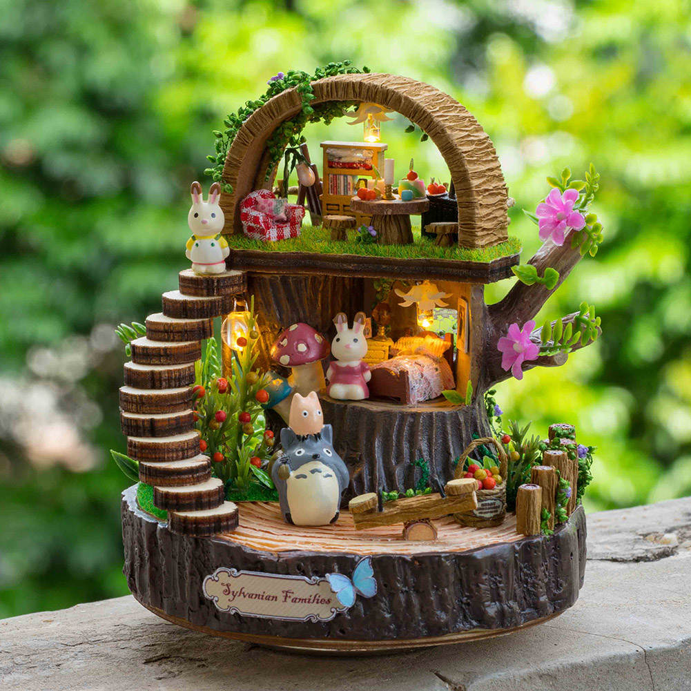 Diy Assemble House Model Diy Miniature Wooden Assemble Personality
