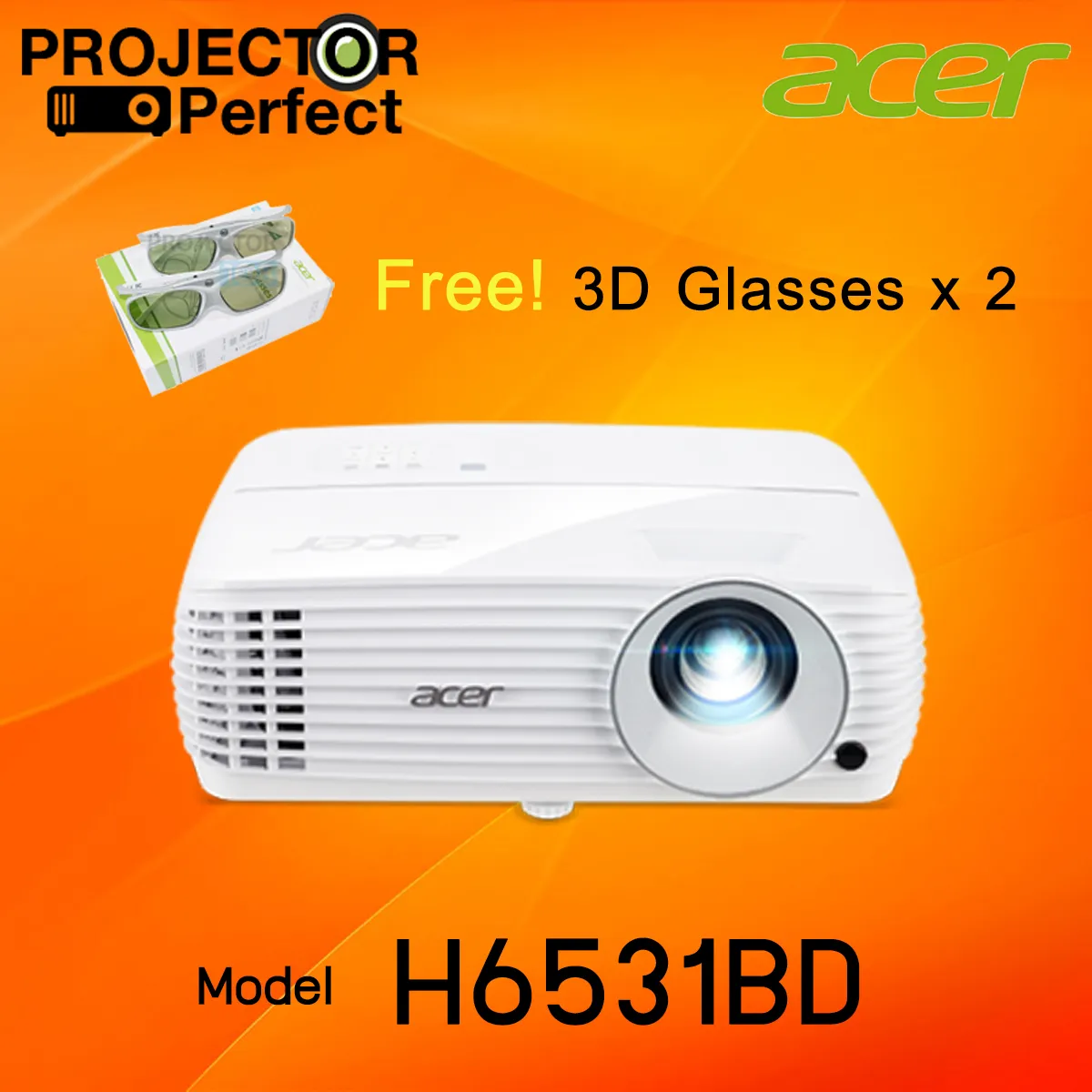 ACER H6531BD DLP Projector / Best Home Projector Full HD/1080P ...