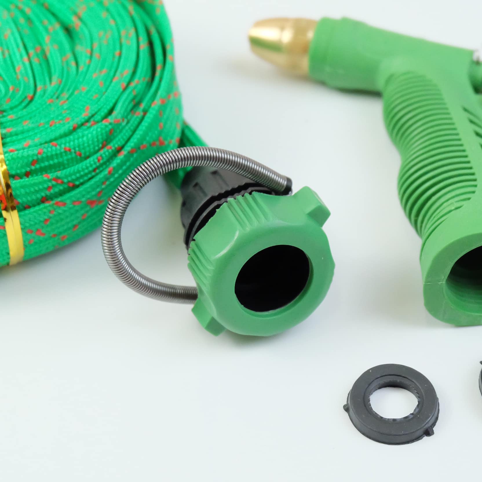 Takayama-สายยางพร้อมหัวฉีด สายยางรถน้ำ สายยางล้างรถ ความยาว 10 เมตร ...