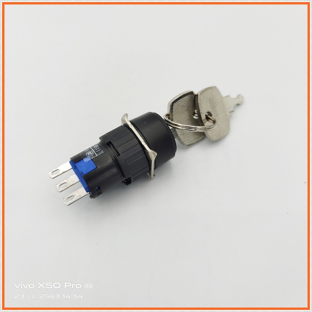 MODEL: LA16Y-11Y/LA16Y-22Y/ KEY SWITCH 16MM.สวิตซ์กุญแจ16มิล 2จังหวะ ...