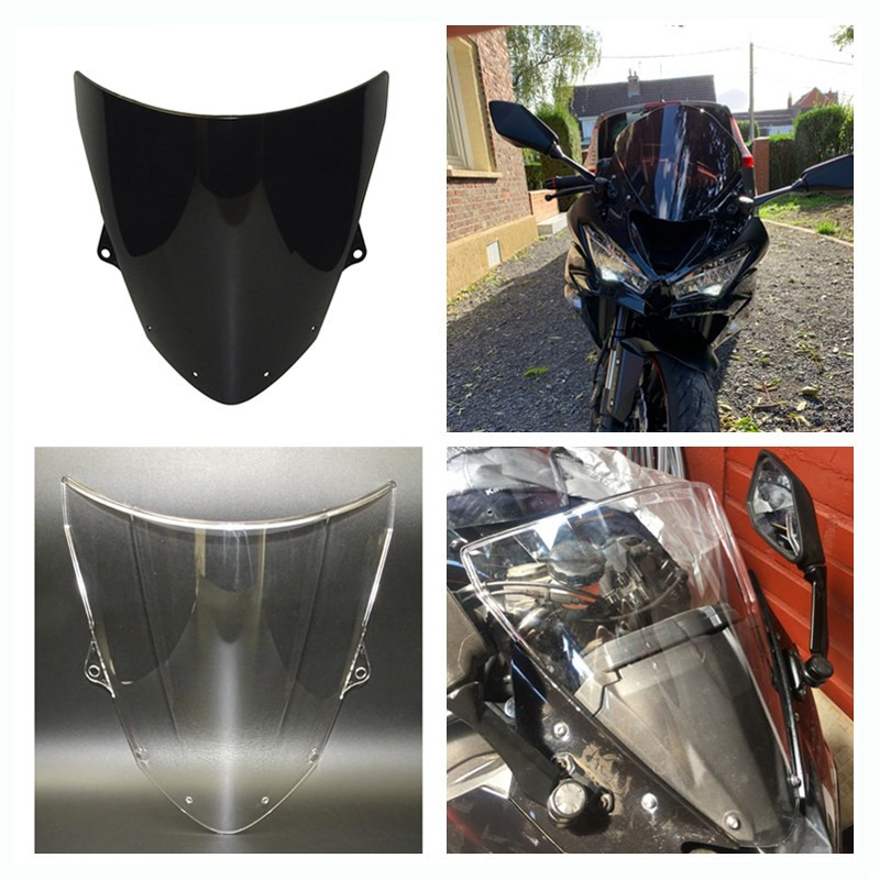 Motorbike For Kawasaki Ninja 250R 2008 2009 2010 2011 2012 Windscreen ...