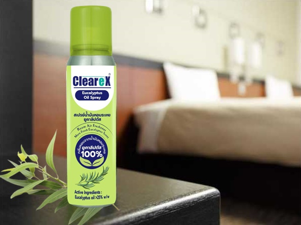 CLEAREX Eucalyptus Oil Spray 75ML เคลียเร็กซ์ สเปร์ยน้ำมันหอมระเหย ...