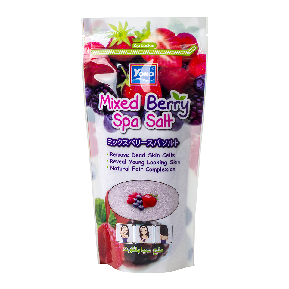 เกลือสปาขัดผิว โยโกะ ซอลท์ บอดี้ สครับ สปา Yoko Salt Body Scrub Spa ...