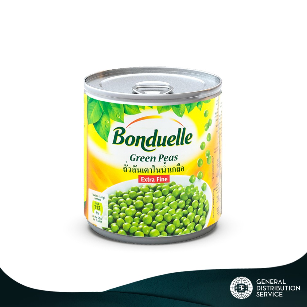 Bonduelle Green Peas 400g | ถั่วลันเตากระป๋อง | Lazada.co.th