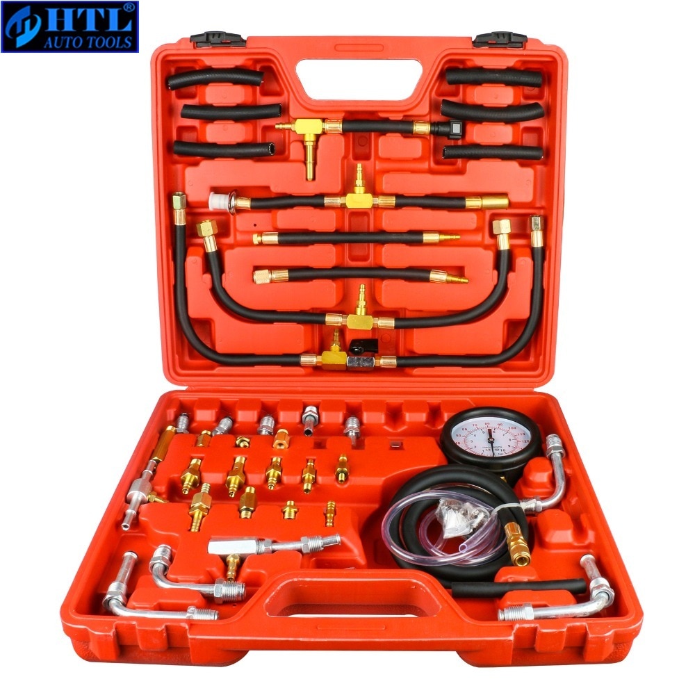 THAI TU-443 Deluxe Manometer Fuel Pressure Gauge Engine Testing Kit ...
